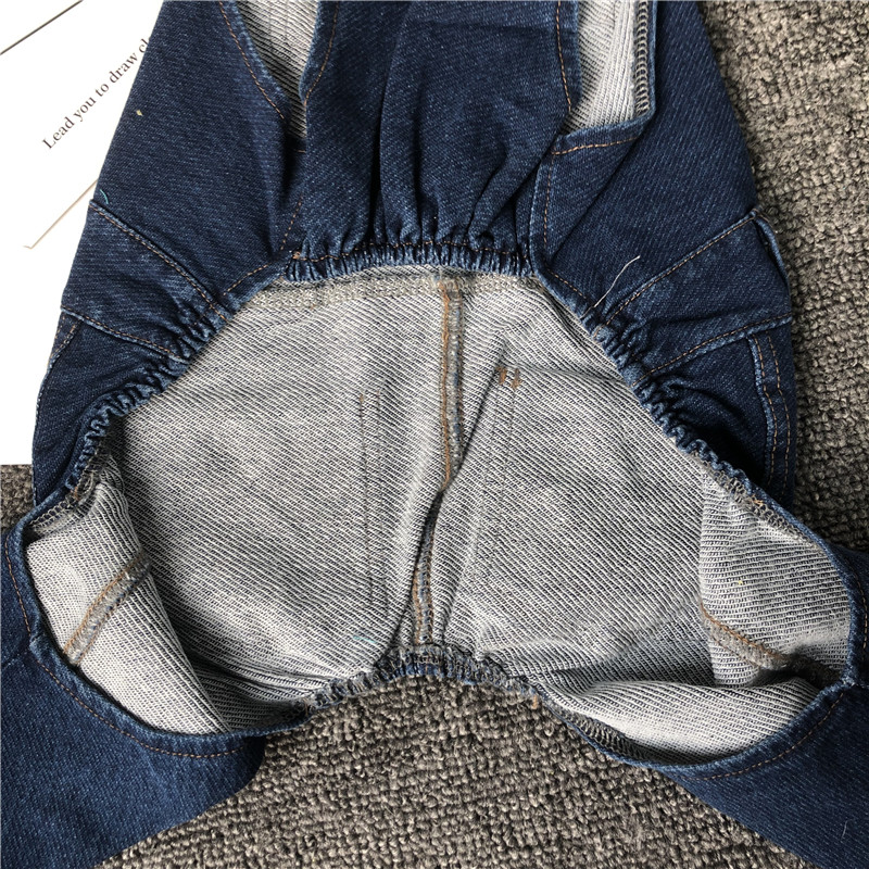 Lightweight Overalls Pug Bulldog Summer Outfit Dog Clothes